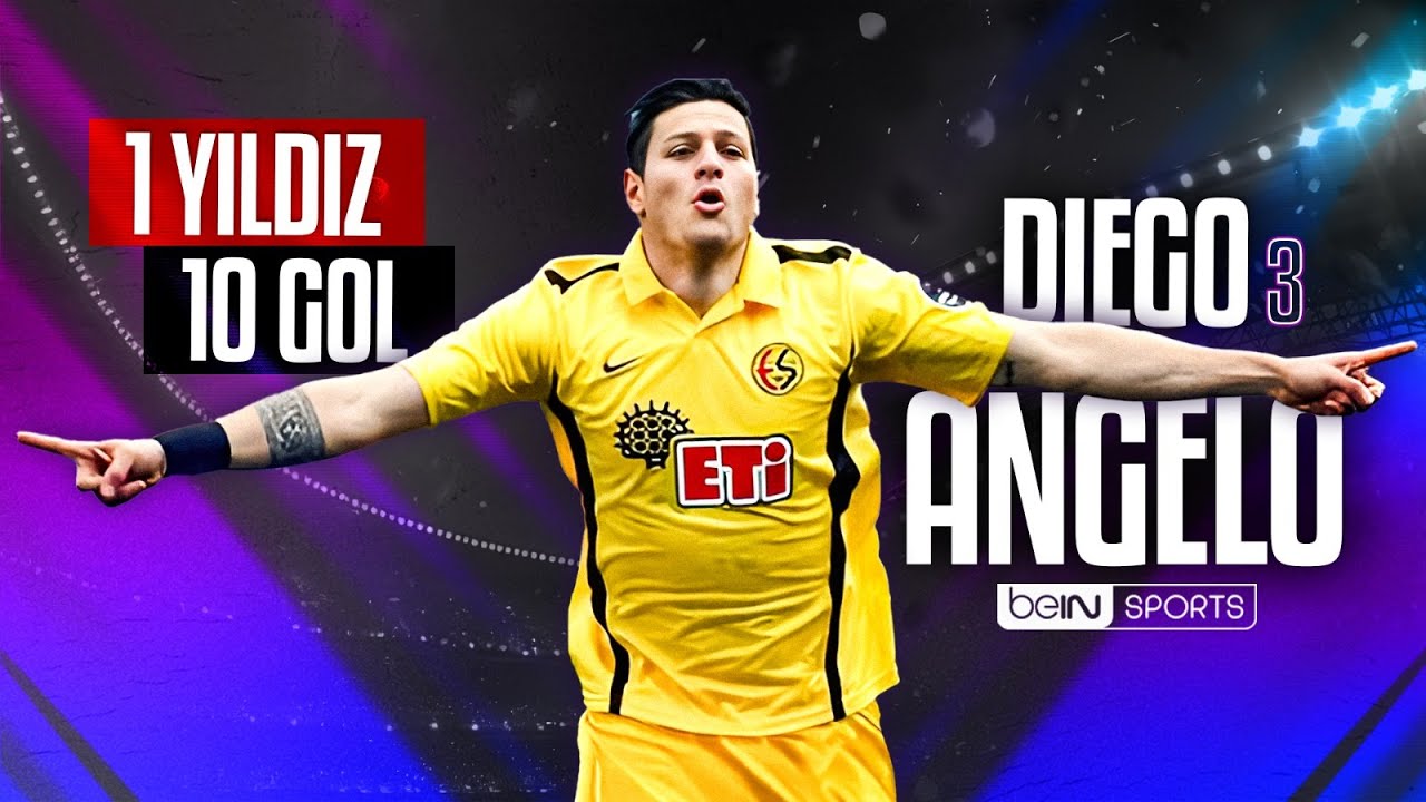 1 Yıldız 10 Gol - Diego Angelo'nun En Güzel 10 Golü - YouTube