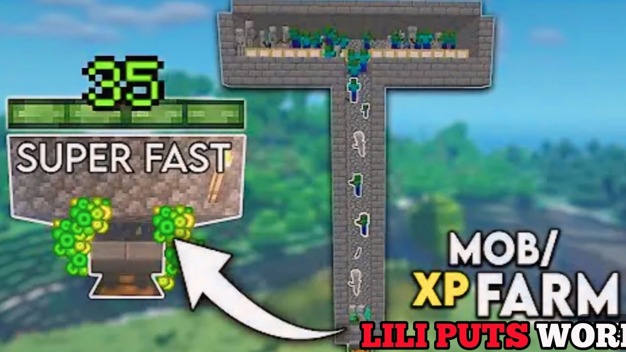 Minecraft: EASY MOB XP FARM TUTORIAL! ☑1.19 (Without Mob Spawner) DN ...