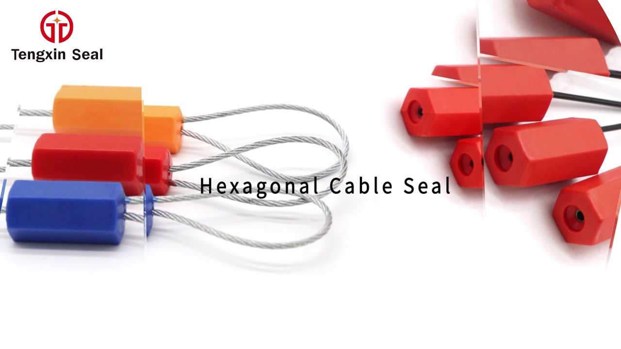 hexagonal wire cable seal - YouTube