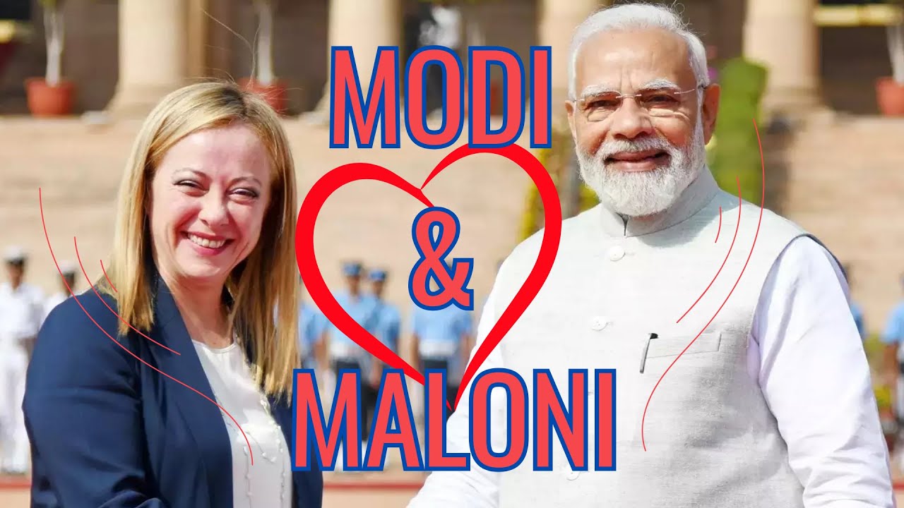 MODI AND MELONI = MELODY G20 SUMMIT - YouTube