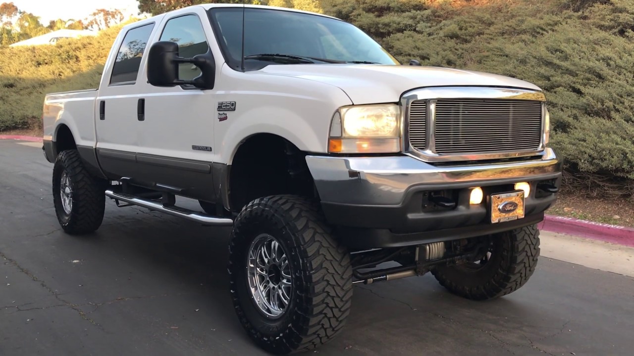 For sale: 2002 Ford F-250 Lariat 7.3 L diesel 4 x 4 crew cab SB 115k ...