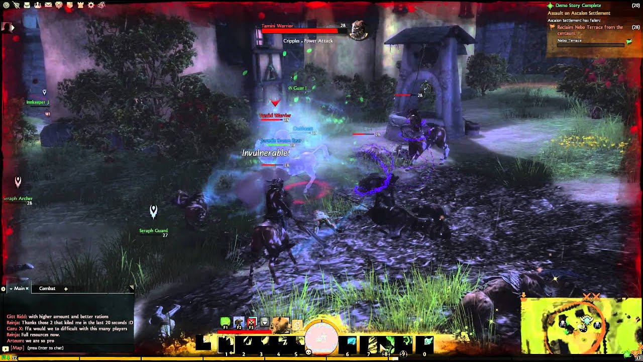 Guild Wars 2: Sylvari Race Skill Summon Druid Spirit - YouTube