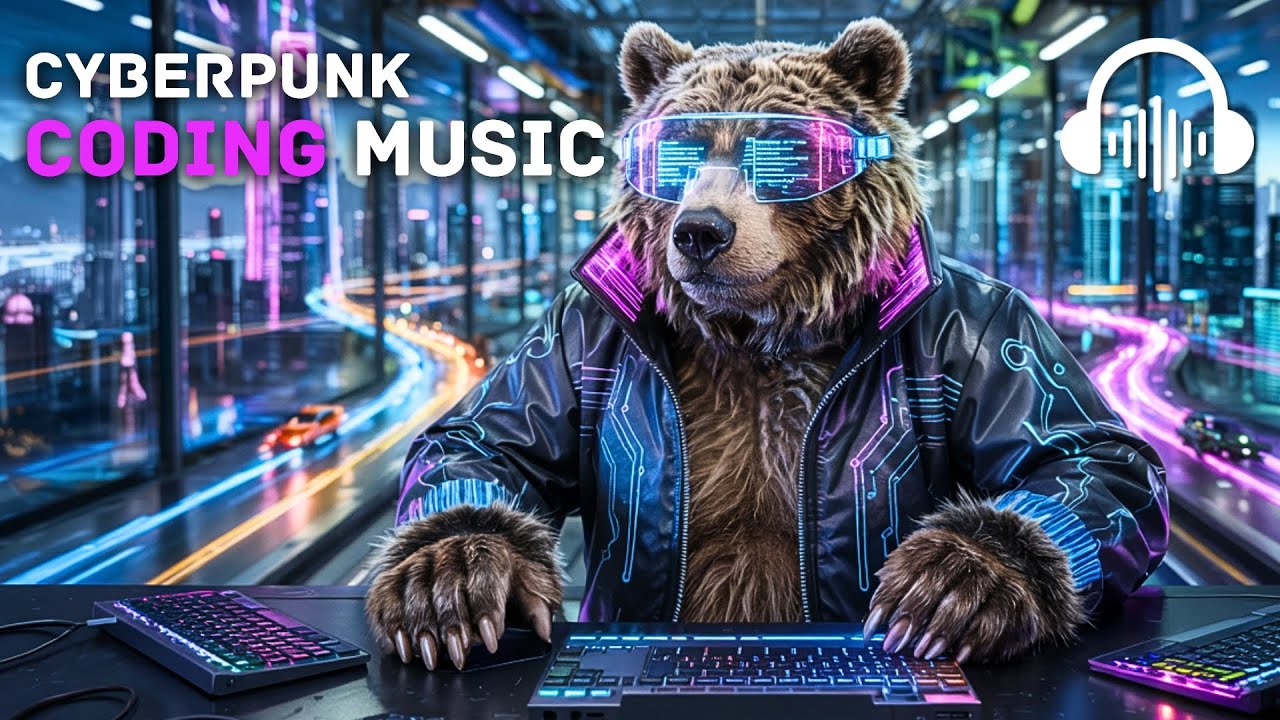 Cyberpunk Coding Productivity Music | Ultimate Programming Mix for Deep ...