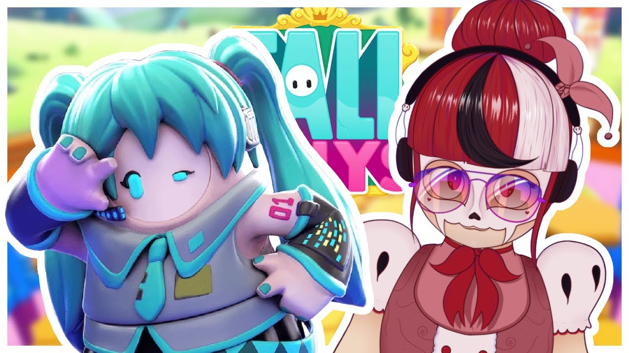 Hatsune Miku's Here to Help Me WIN!! | Fall Guys - YouTube
