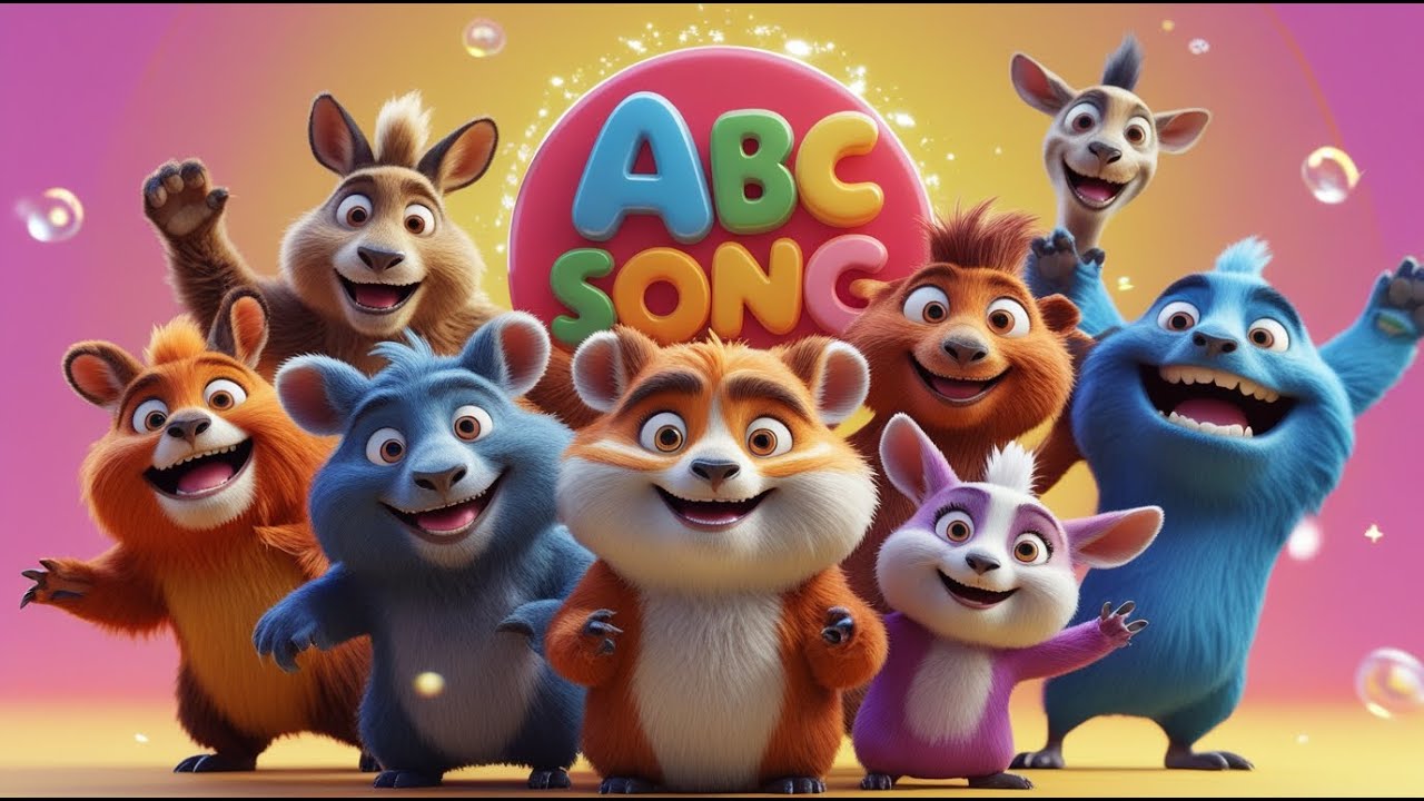 Toddlers ABC song and cartoon. Learning the Alphabet. - YouTube