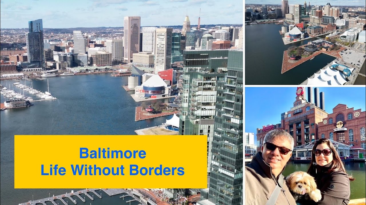 Baltimore Inner Harbor | Drone Flyover - YouTube