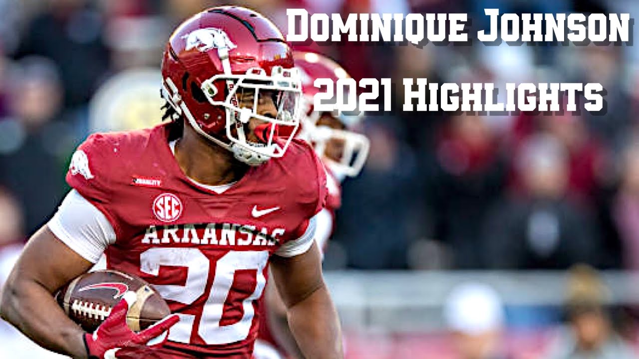 STRONGEST RB in the SEC: Dominique Johnson 2021 Highlights - YouTube