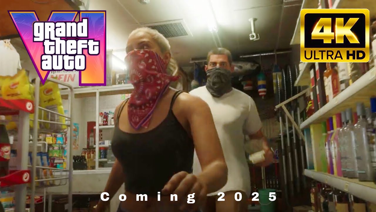 GTA 6 (GRAND THEFT AUTO VI) OFFICIAL TRAILER 4K ULTRA HD - YouTube