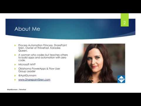 MVPDays - IntroToFlowHTTPAction - April Dunnam - YouTube