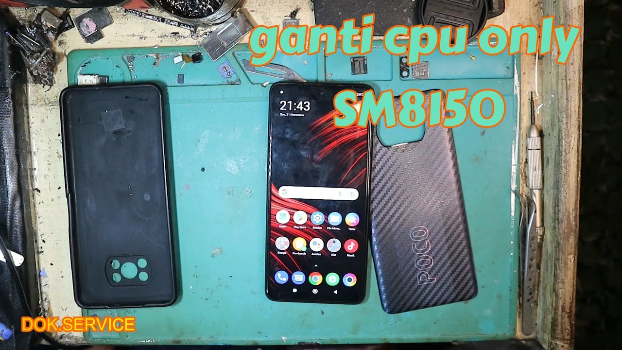 CPU NEW SM8150. unit cacat ex service done dengan ganti cpu saja - YouTube