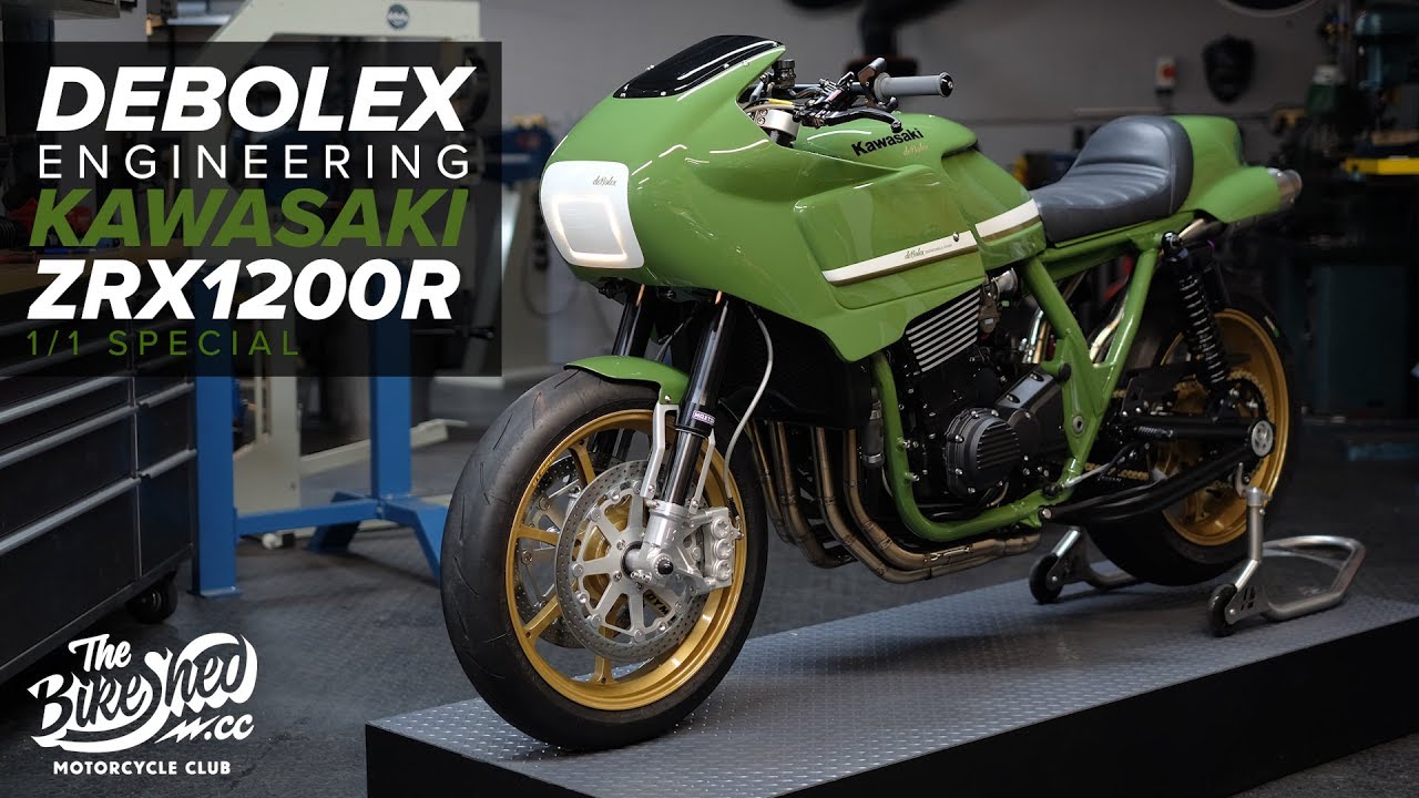 Kawasaki ZRX1200R custom by deBolex Engineering - YouTube