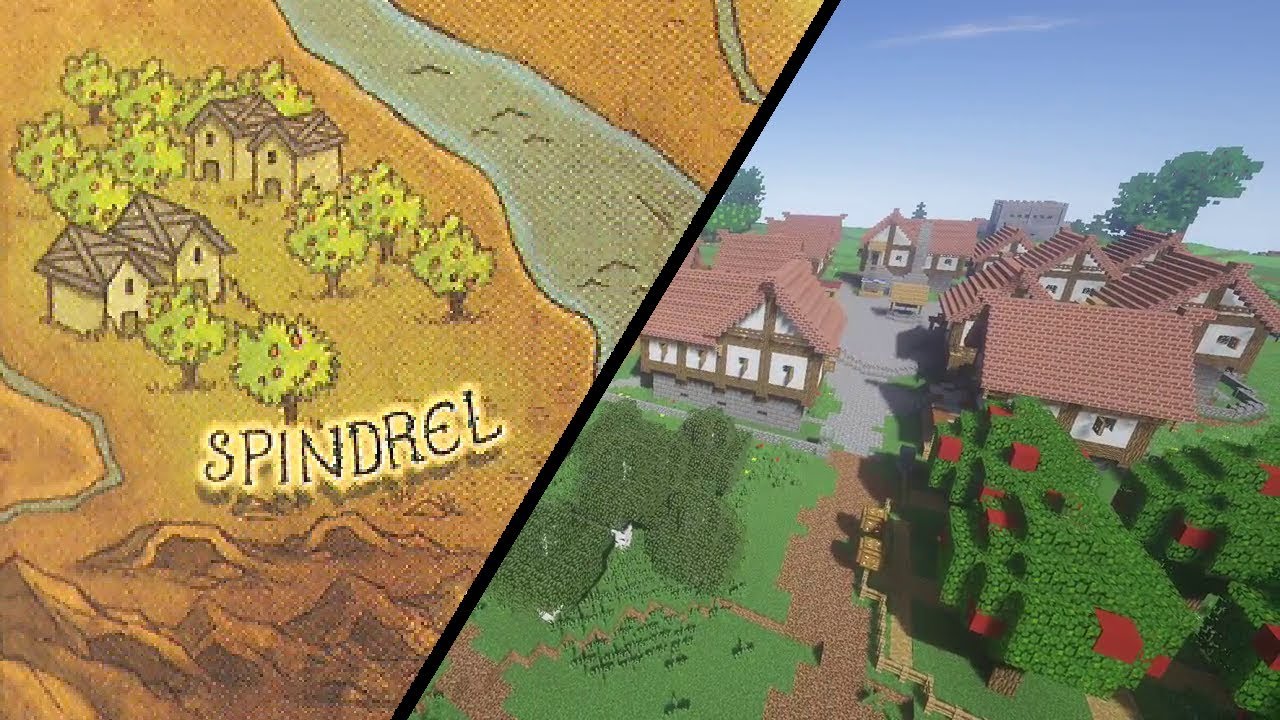 Minecraft Beast Quest SPINDREL - YouTube