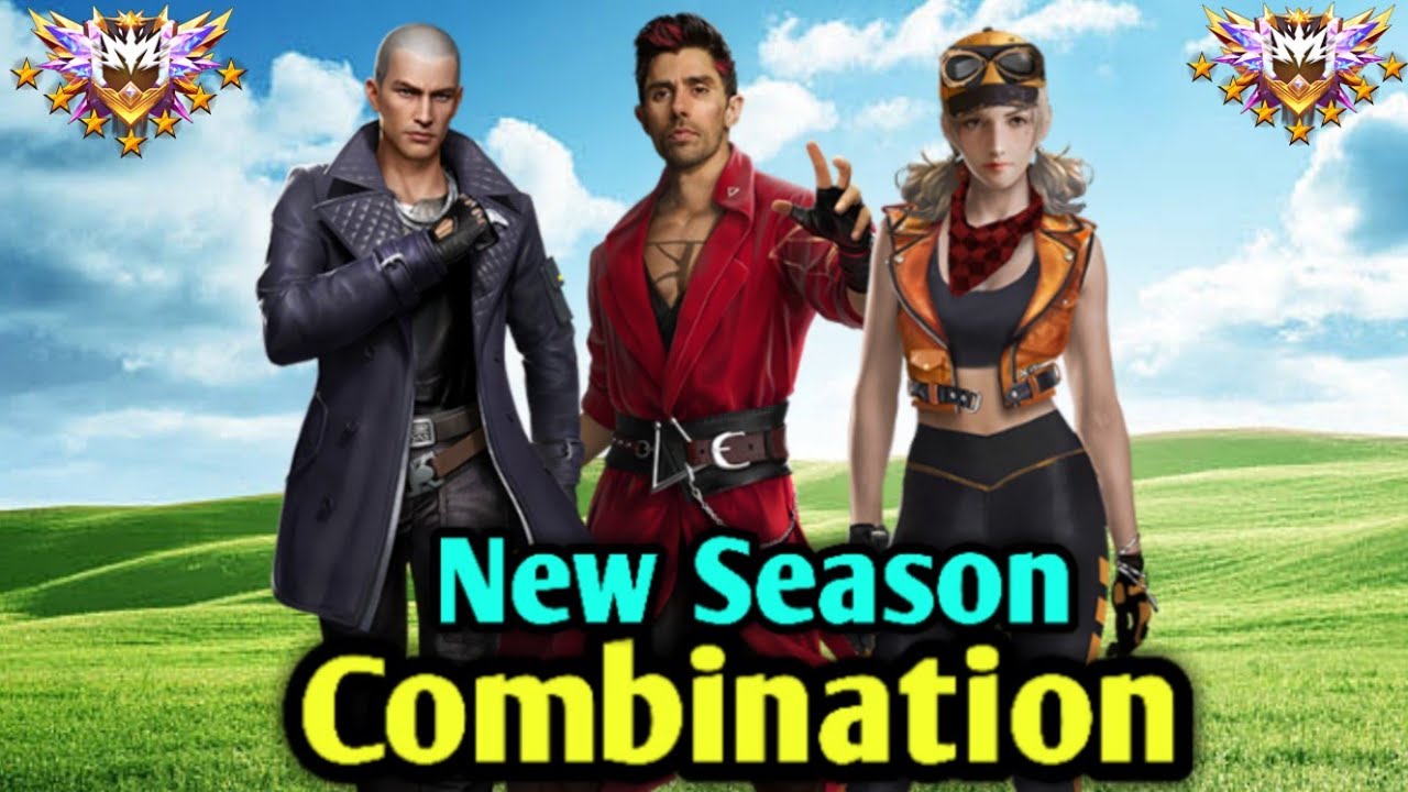 Best Charcter Combination 🔥 For Free Fire 🤯 BR Ranked & CS Ranked FF ...