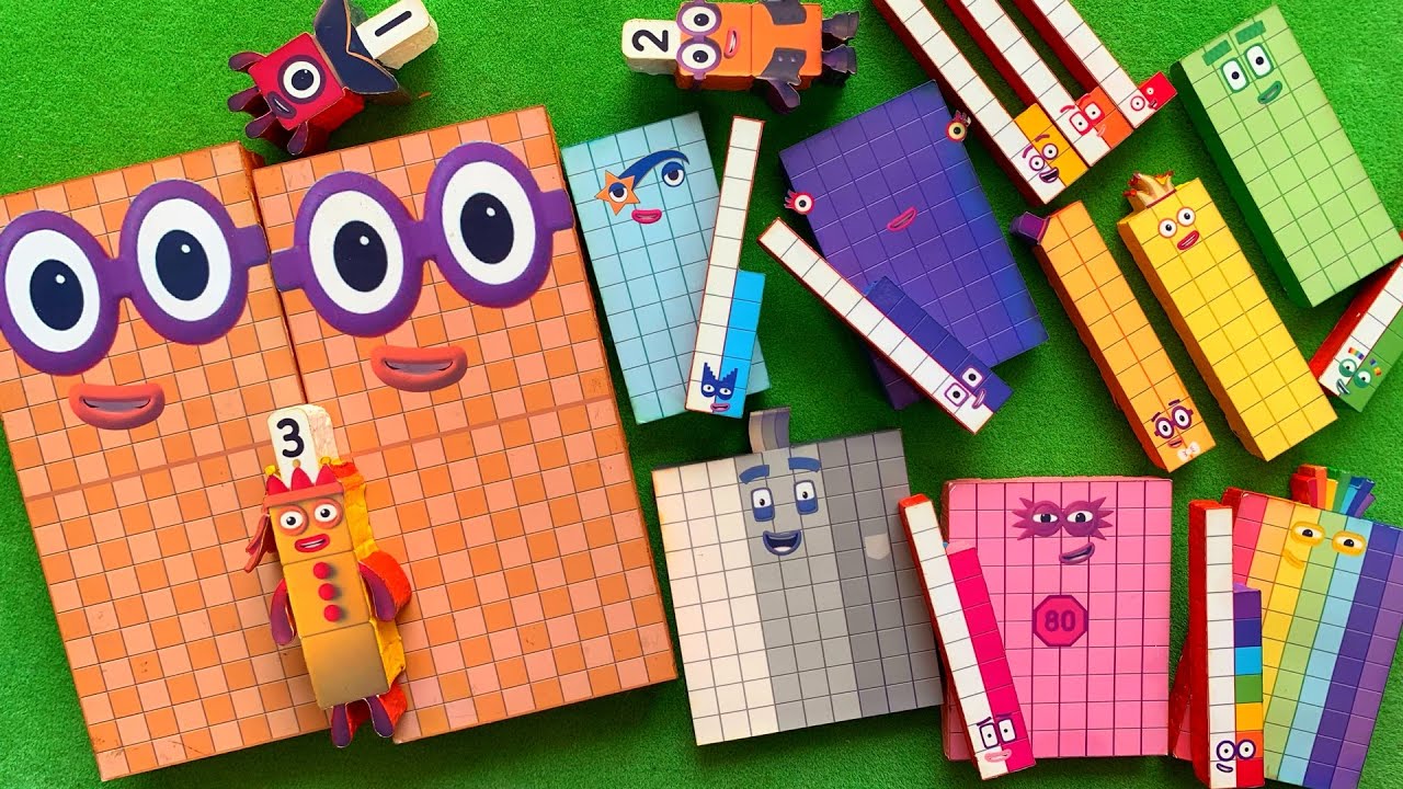 Looking for Numberblocks NEW 962 Puzzle Tetris Shape | ASMR chirping of ...