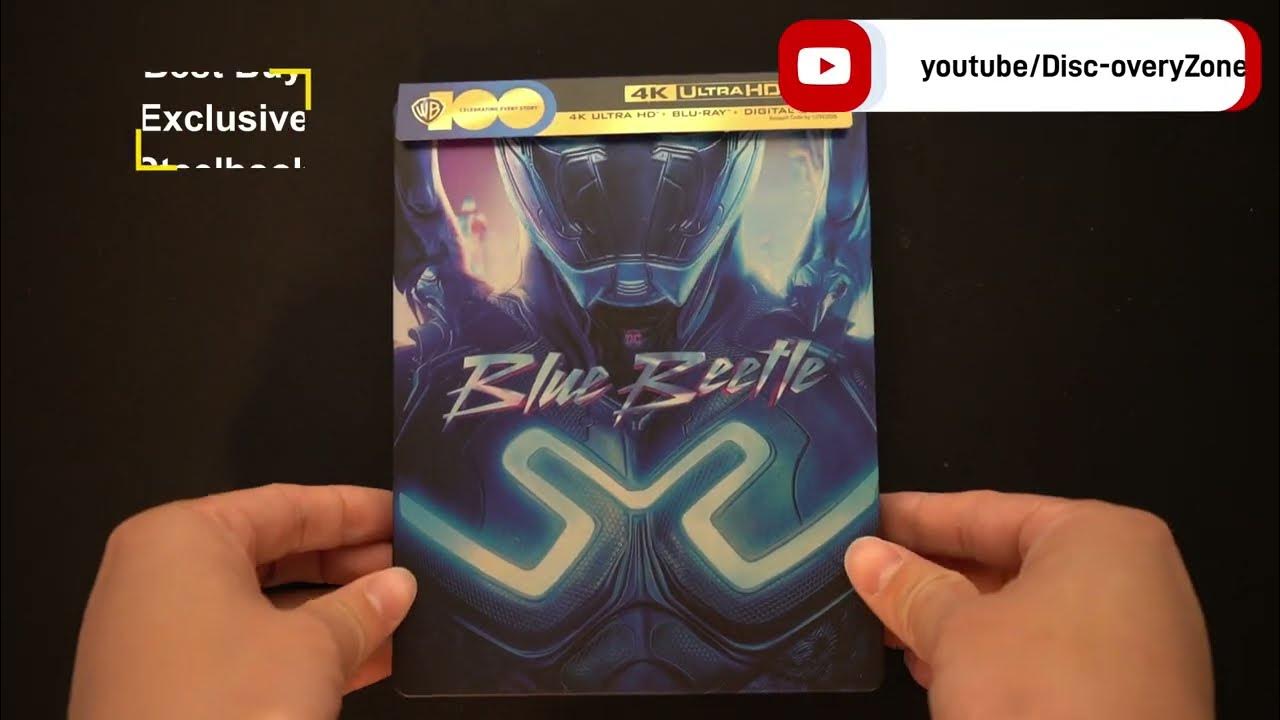 Blue Beetle 4K UHD Blu-ray Unboxing (Best Buy Steelbook) - YouTube