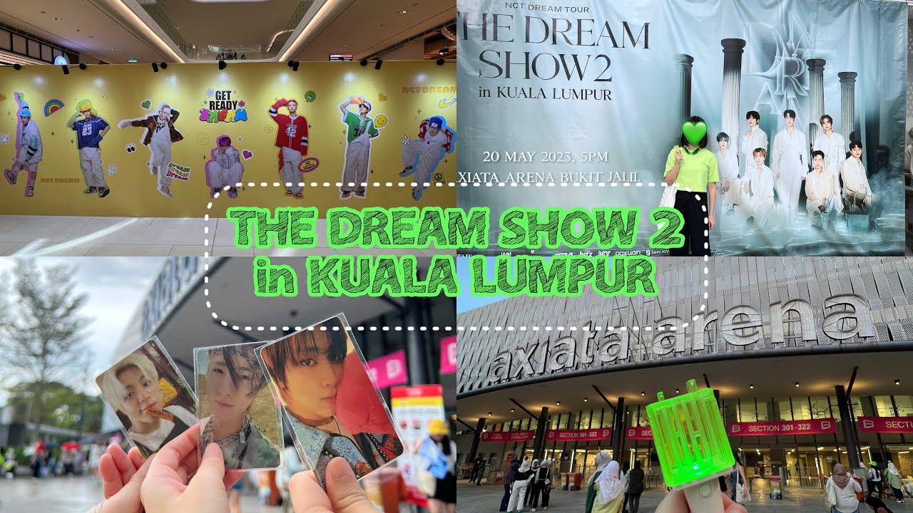 [Vlog #2] NCT DREAM Pop-up store & TDS2 in KL “Can’t secure ticket ...