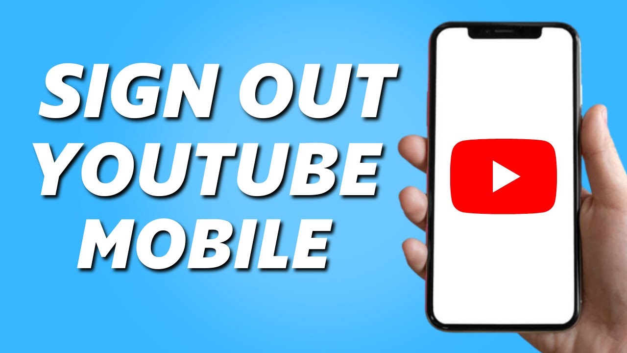 How to Sign Out from Youtube App (NEW 2025) - YouTube