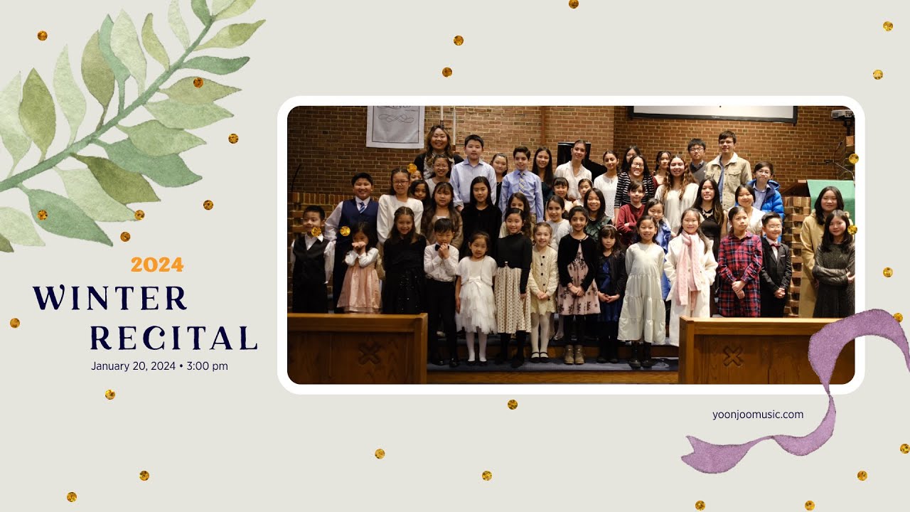 Winter Recital 2024 - YouTube