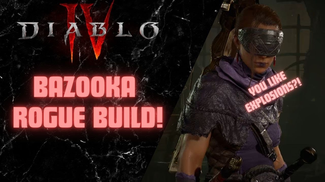 BETA Diablo 4 - Bow/Crossbow "Bazooka" Penetrating Shot Rogue Build # ...