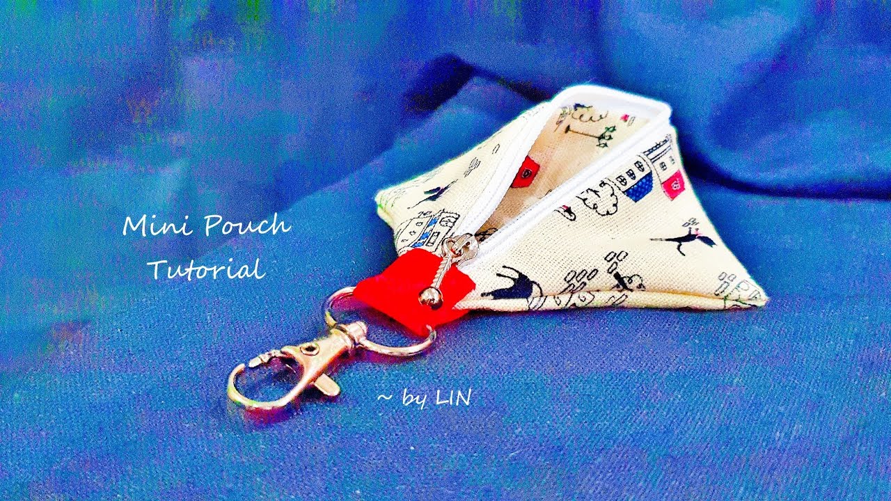 Easy Sewing Project ‖ Mini Pouch Tutorial ~ HandyMum - YouTube