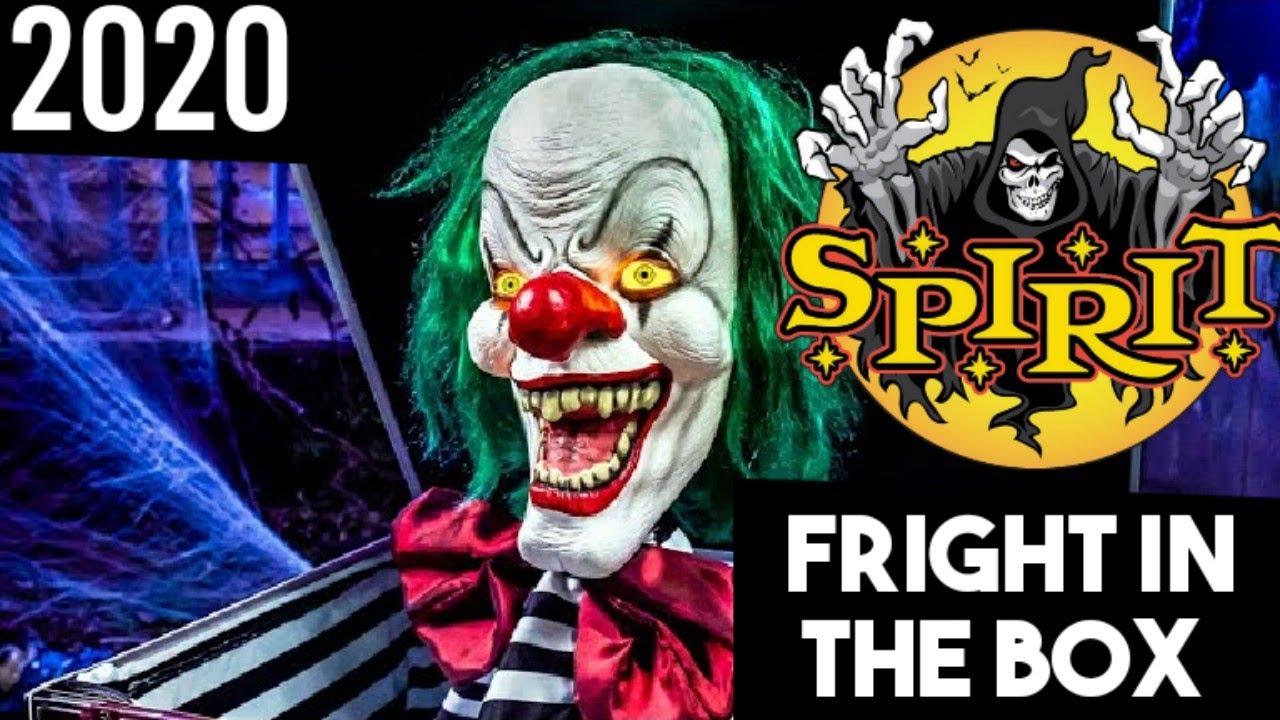 Fright In The Box Spirit Halloween 2020 Sneak Peeks Youtube