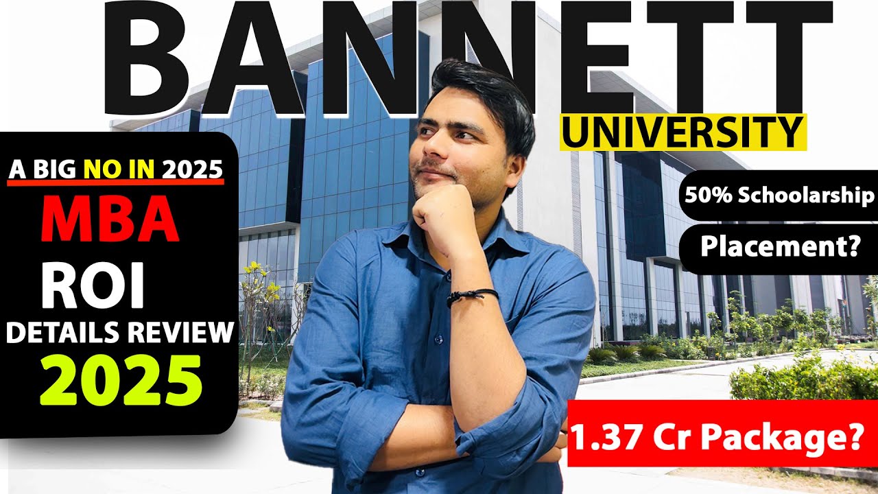 Bennett University Honest Review for MBA 2025 || Fee Structure🎯 ...