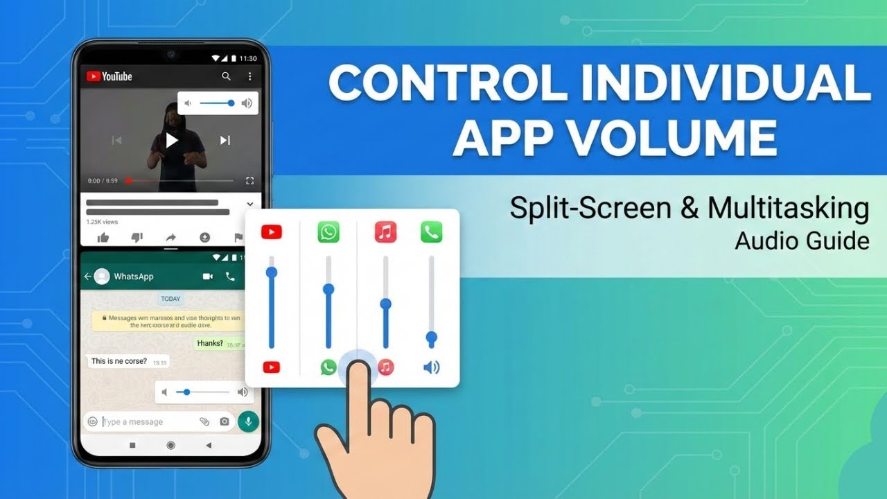 How to Control Volume for Individual Apps on Android (Split-Screen ...