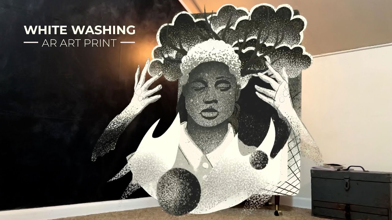 White Washing - AR Art Print - YouTube