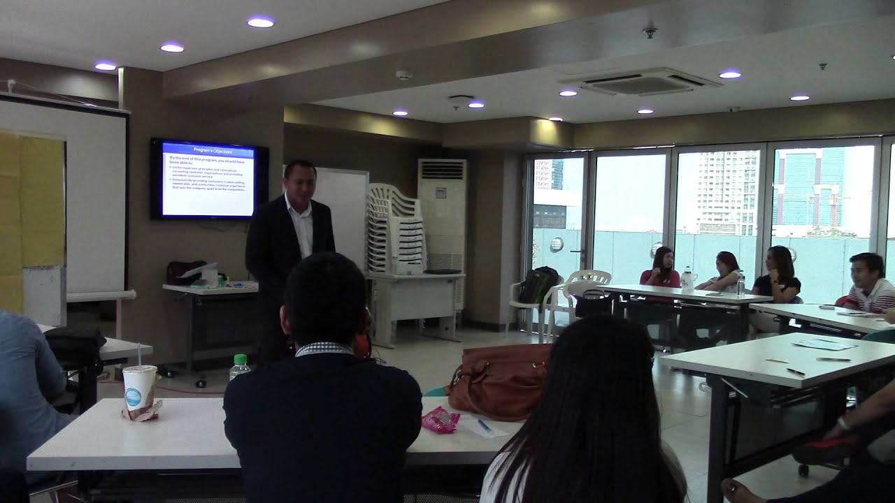 Filipino Training Consultant in the Philippines Pt. 2/2 - YouTube