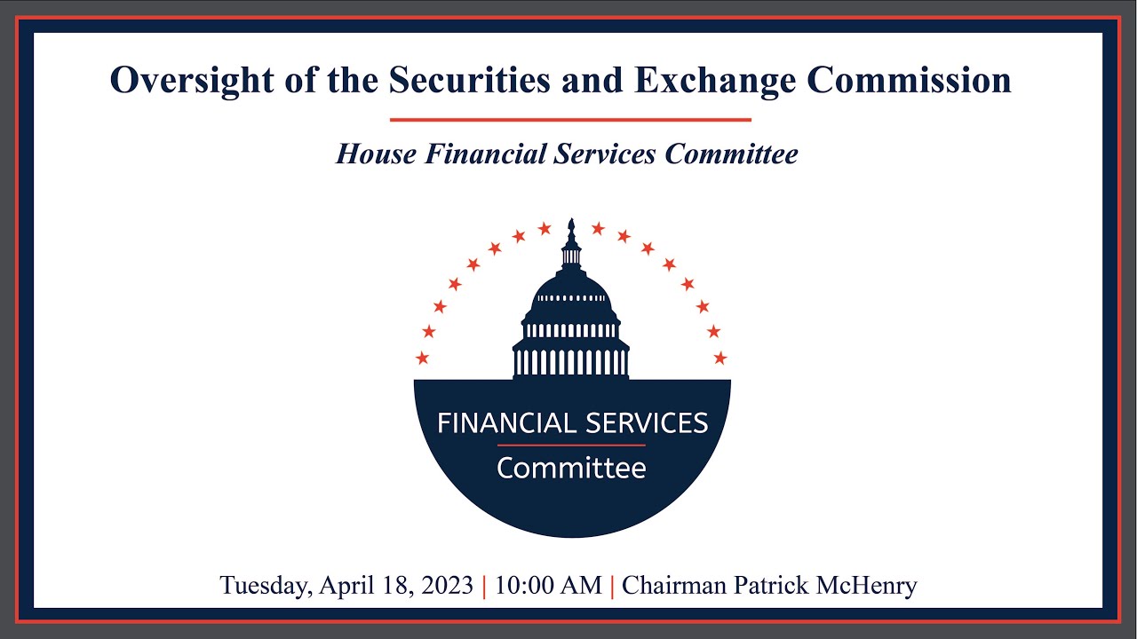 Hearing Entitled: Oversight of the Securities and Exchange Commission ...