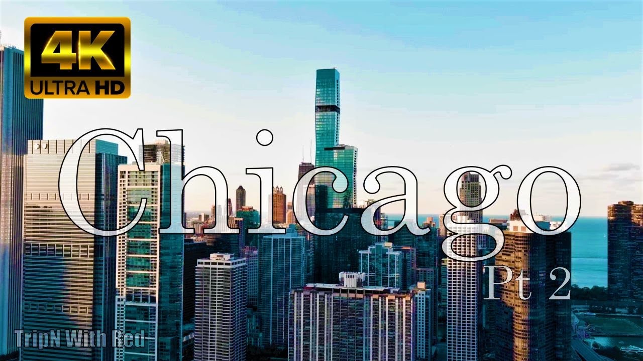 Captivating Drone Footage: Chicago Skyline Sunrise & Sunset Aerial ...