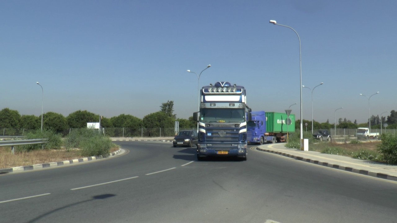 TRUCKS AT LIMASSOL CYPRUS JULY 2017 - YouTube