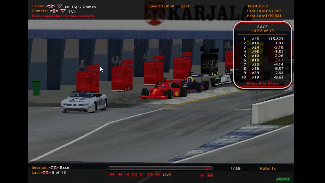 NR2003 F1 Offline Series S1 R3 - Finnish Grand Prix - YouTube