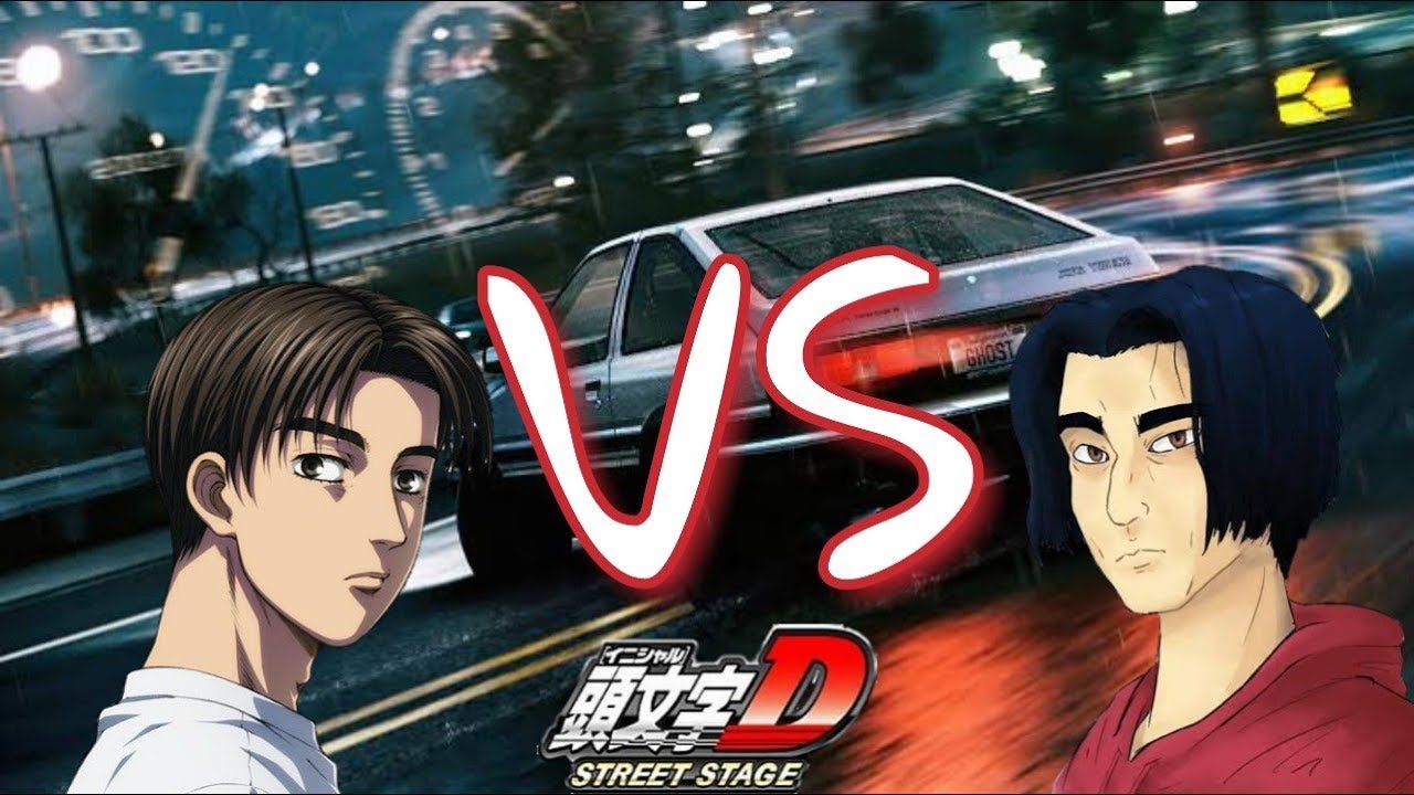 Takumi vs Shingo - Initial D Street Stage - YouTube
