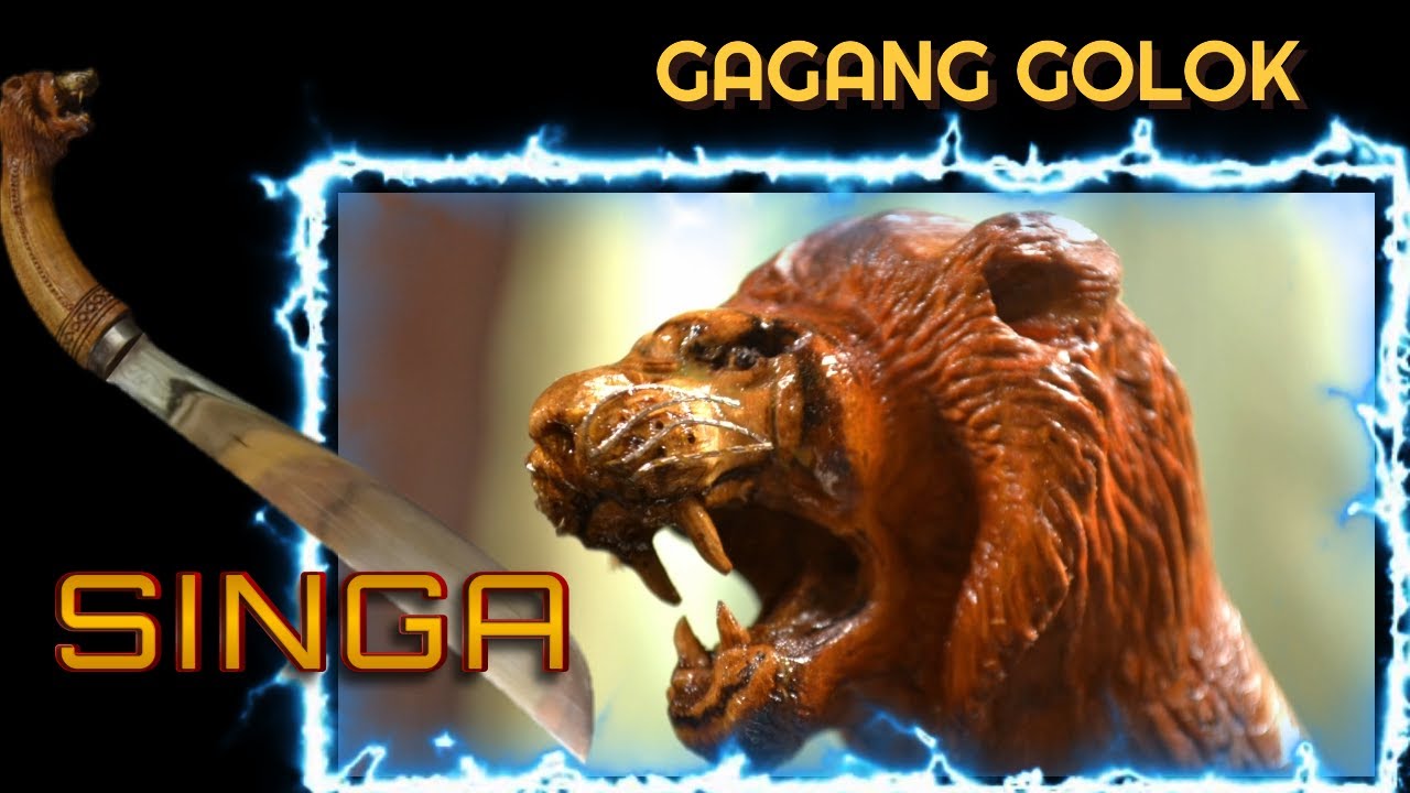 Cara Membuat GAGANG GOLOK SINGA - TANGAN DEWA #gaganggolok #singa # ...
