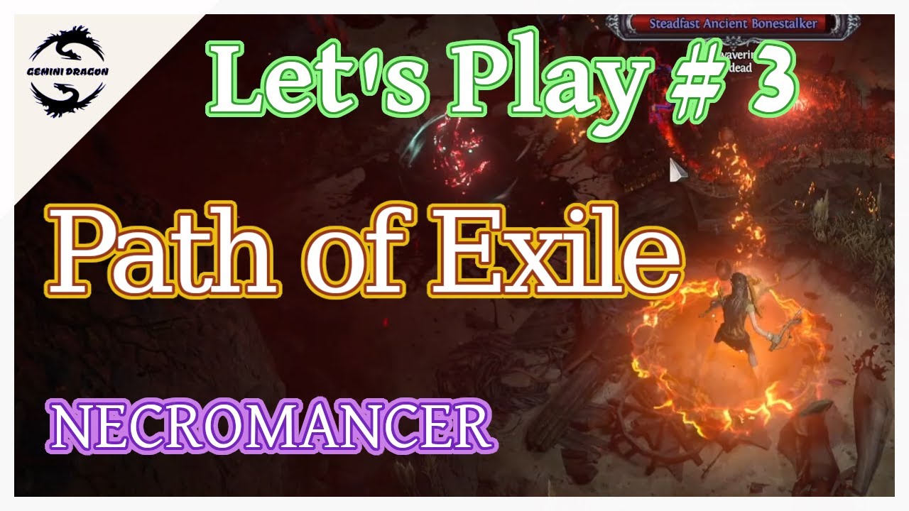 Path of Exile - Necromancer Build - Let's Play # 3 - YouTube