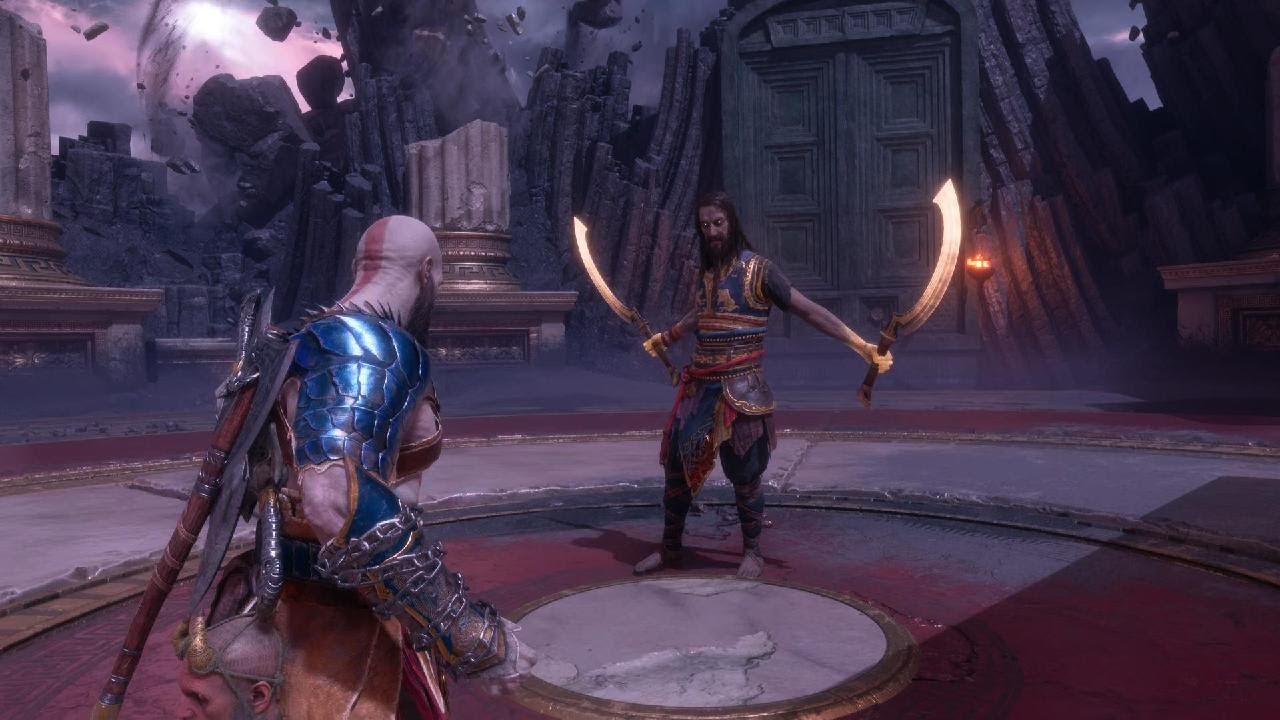 God of War Ragnarök Valhalla DLC Tyr 3rd Fight - YouTube