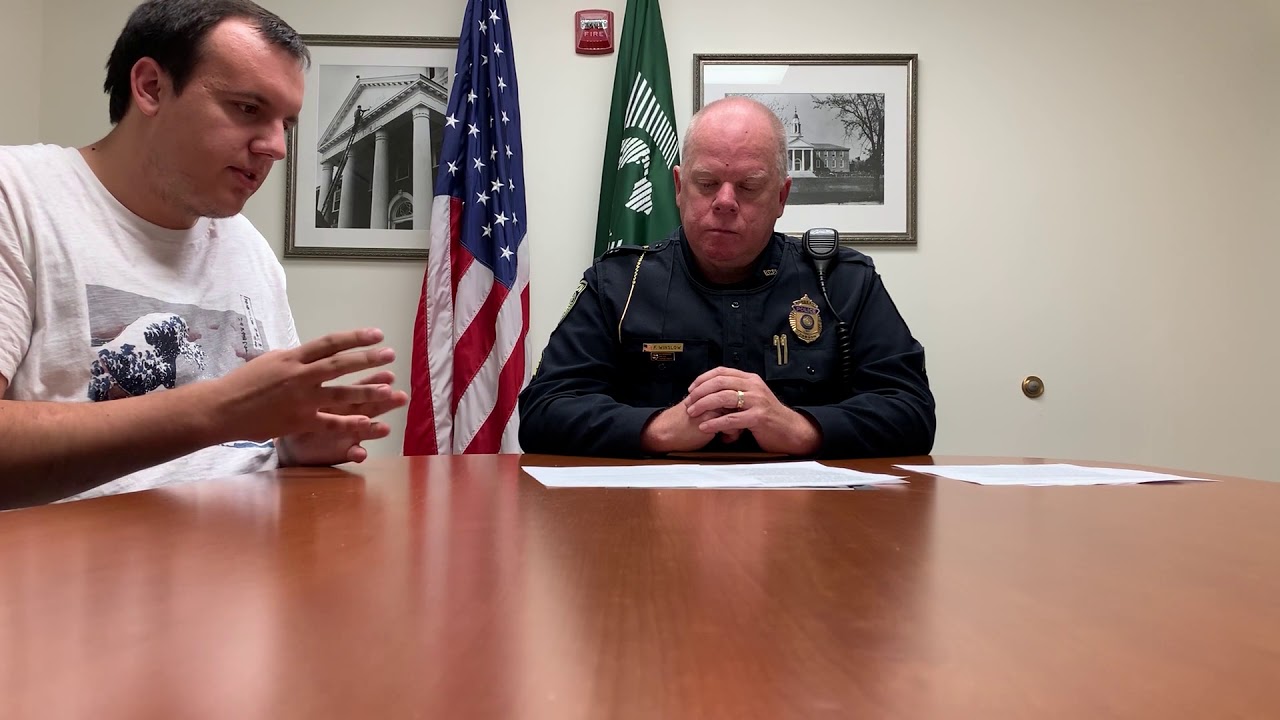 Safe Driving Interview With Babson Police - YouTube