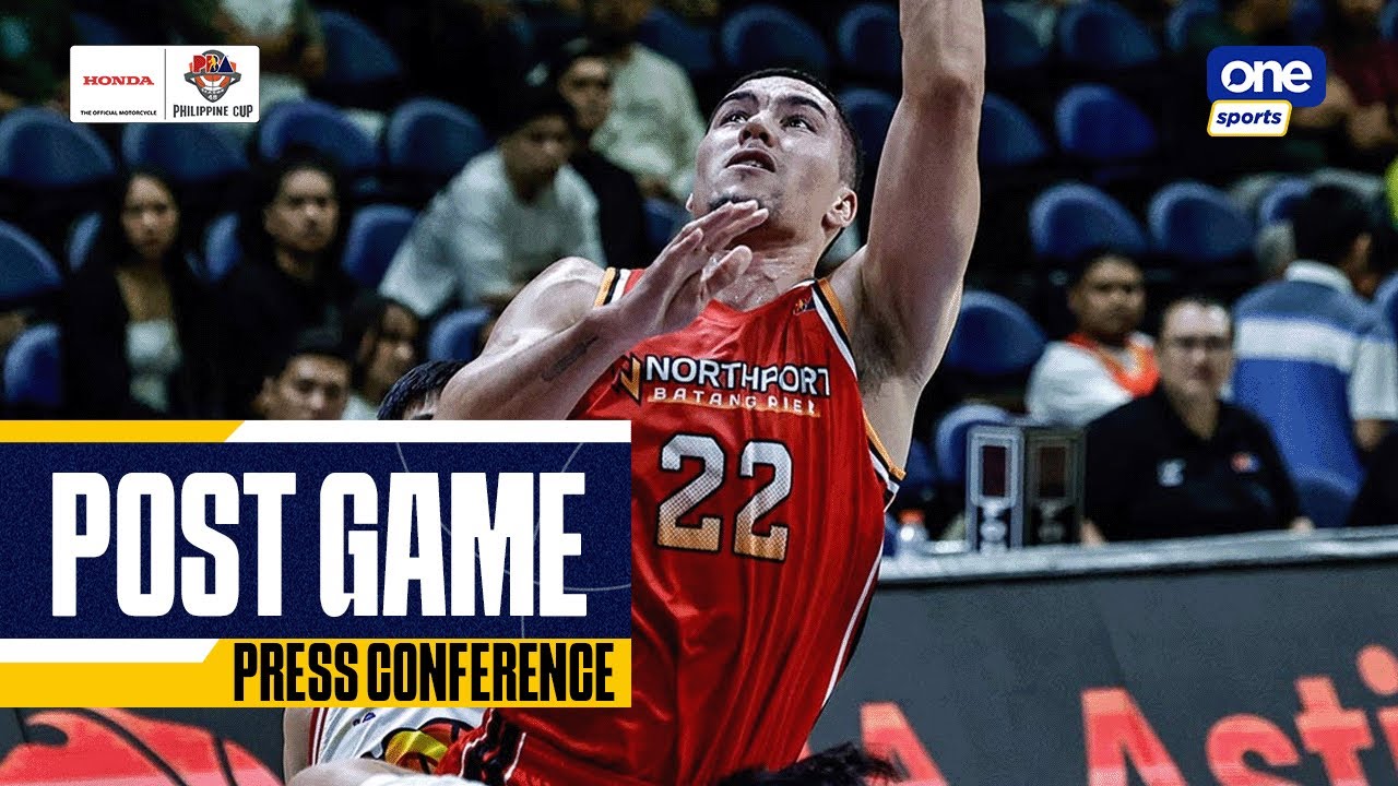 NorthPort post-game press conference | PBA Season 48 Philippine Cup ...