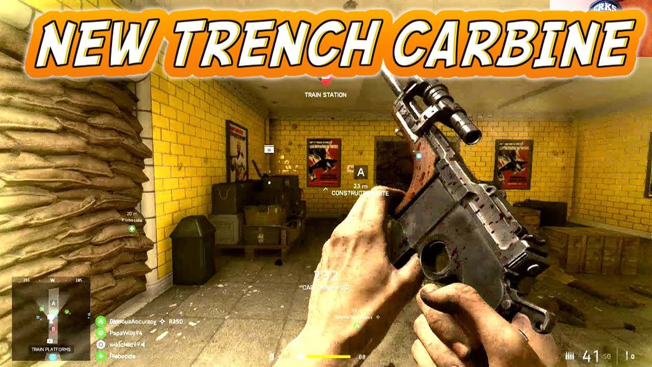 Battlefield 5: TRENCH CARBINE OPERATION UNDERGROUND – BF5 Multiplayer ...