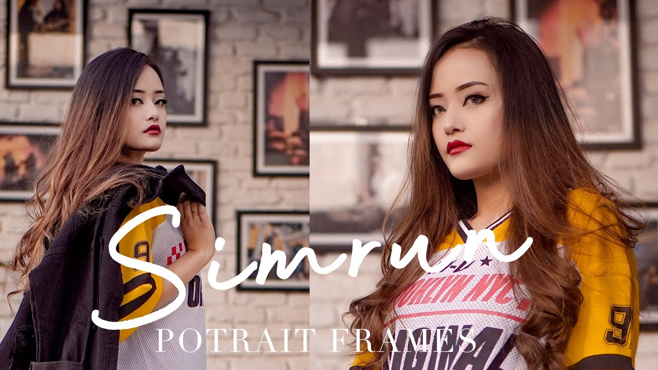 SIMRUN X PORTRAIT FRAMES | RGrangers - YouTube