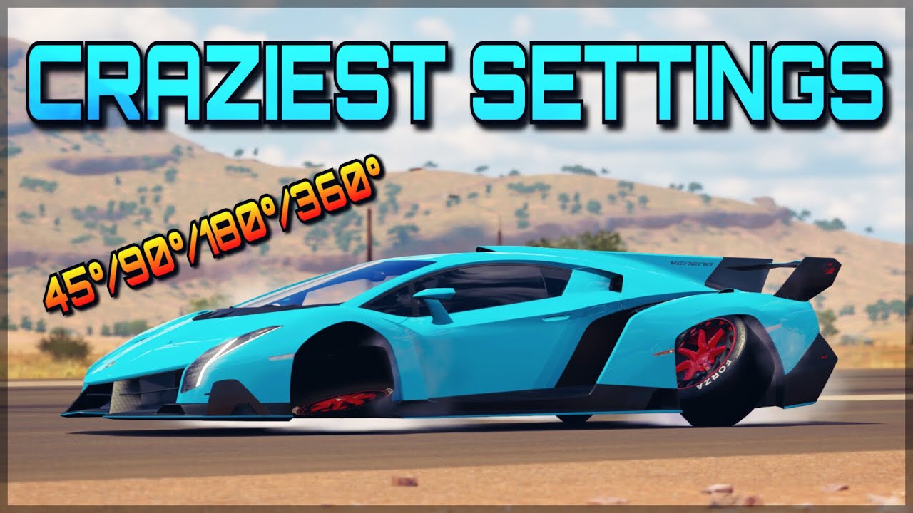 CRAZY CAMBER MODS | Forza Horizon 3 | Funny Settings ㋡ - YouTube