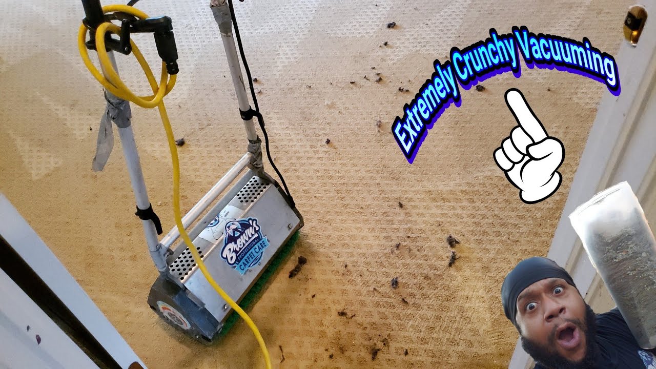 Extremely Crazy Crunchy Vacuuming |CRB turds | Amazing Results| Dirty ...