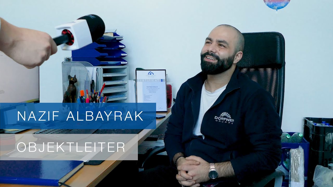 Mitarbeiterinterview bei DORFNER GEBÄUDEREINIGUNG 💻🪣 - YouTube