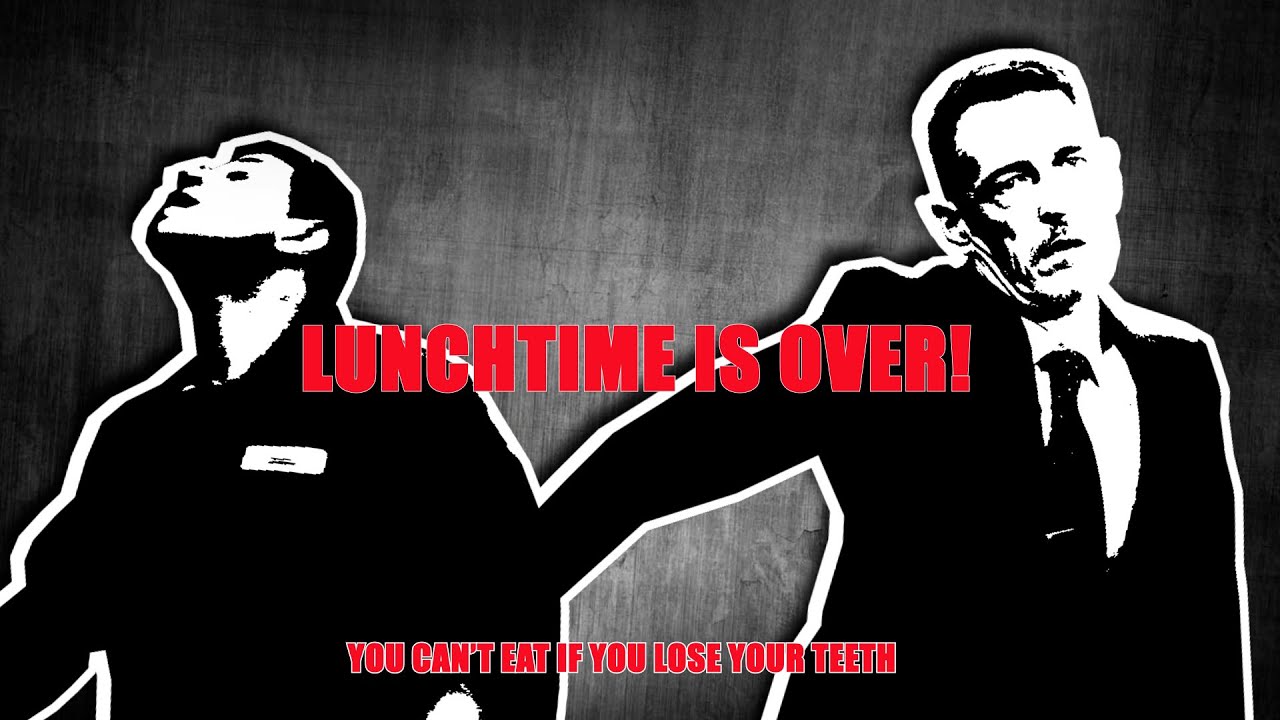 Blue Collar VS White. Lunchtime is Over! - YouTube