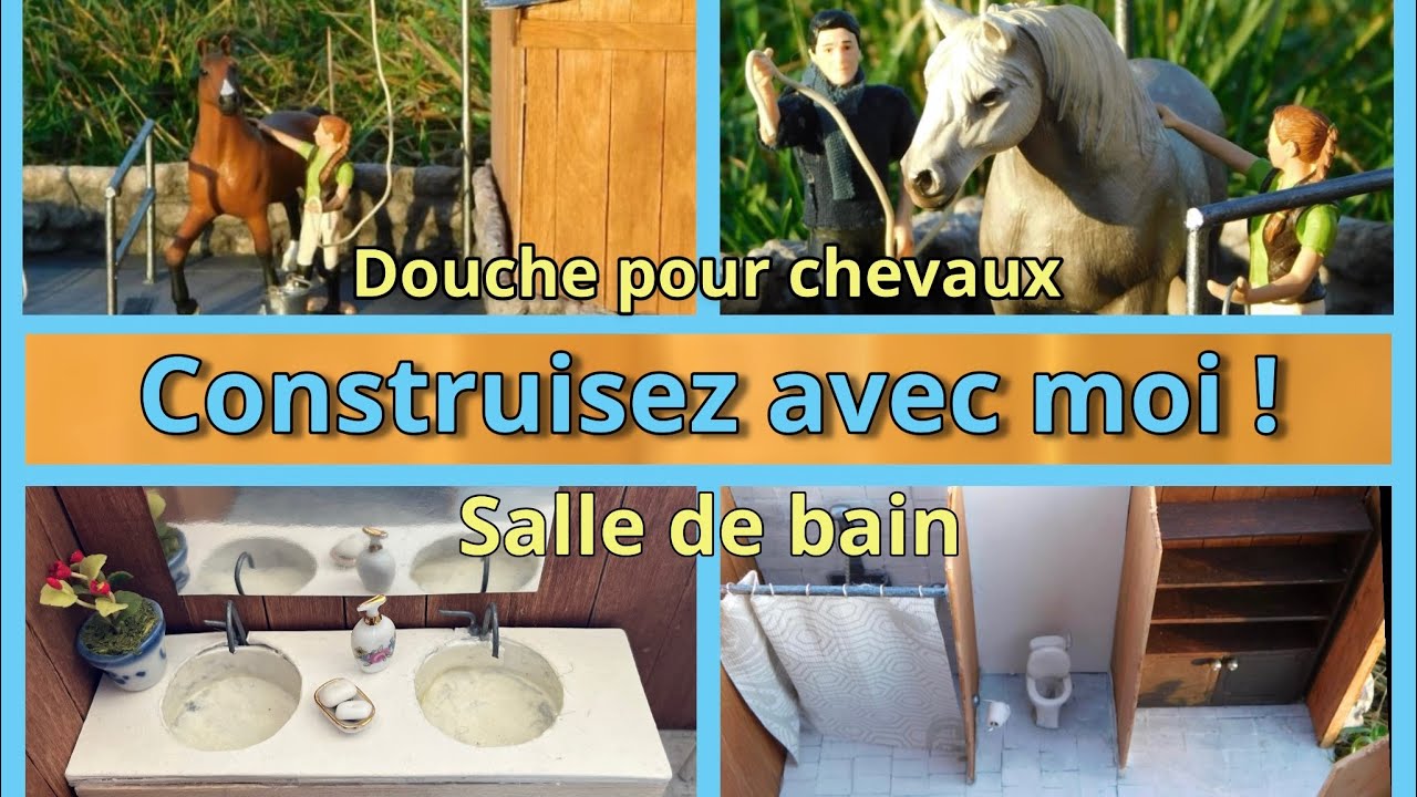 Construisez une douche pour chevaux et une salle de bain avec moi ...