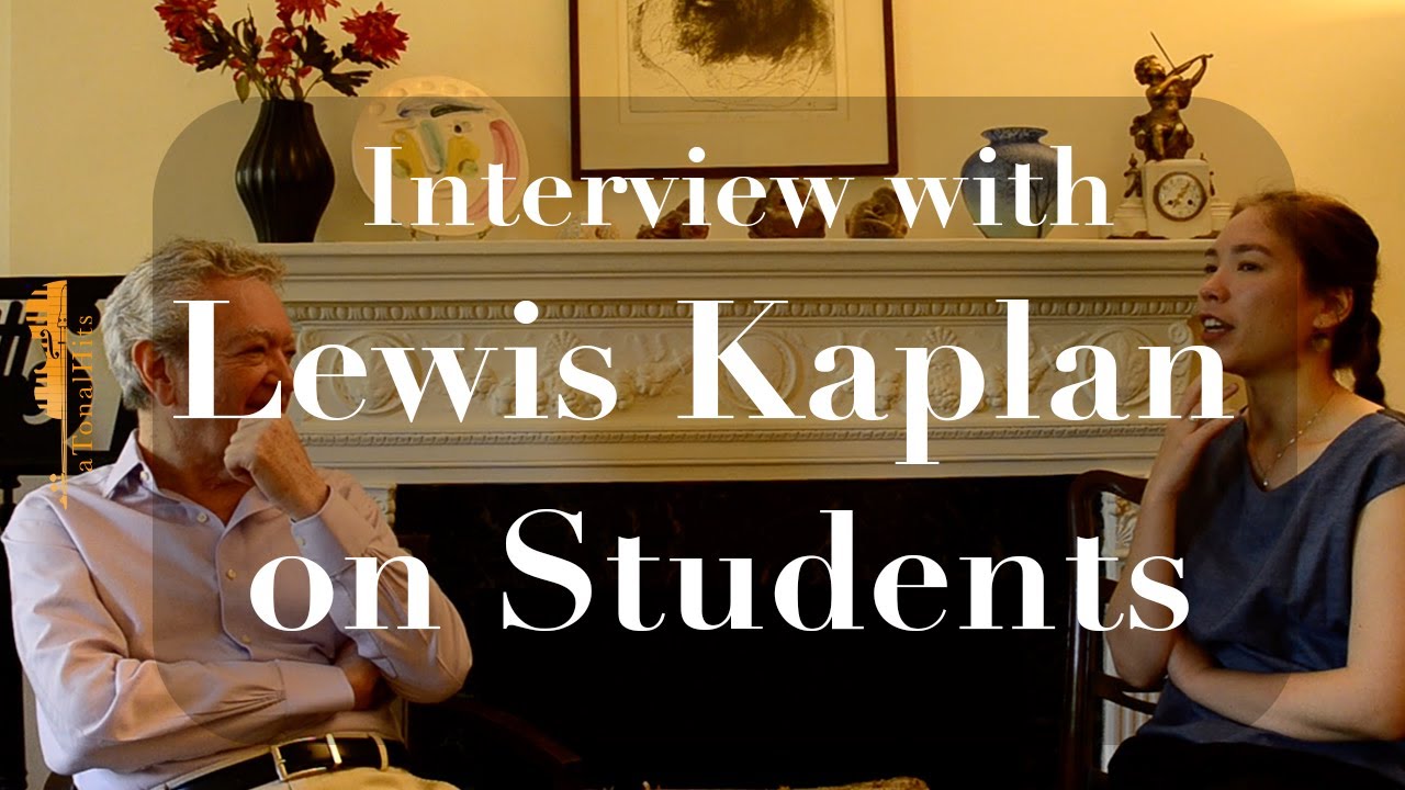 Lewis Kaplan: On Students - YouTube