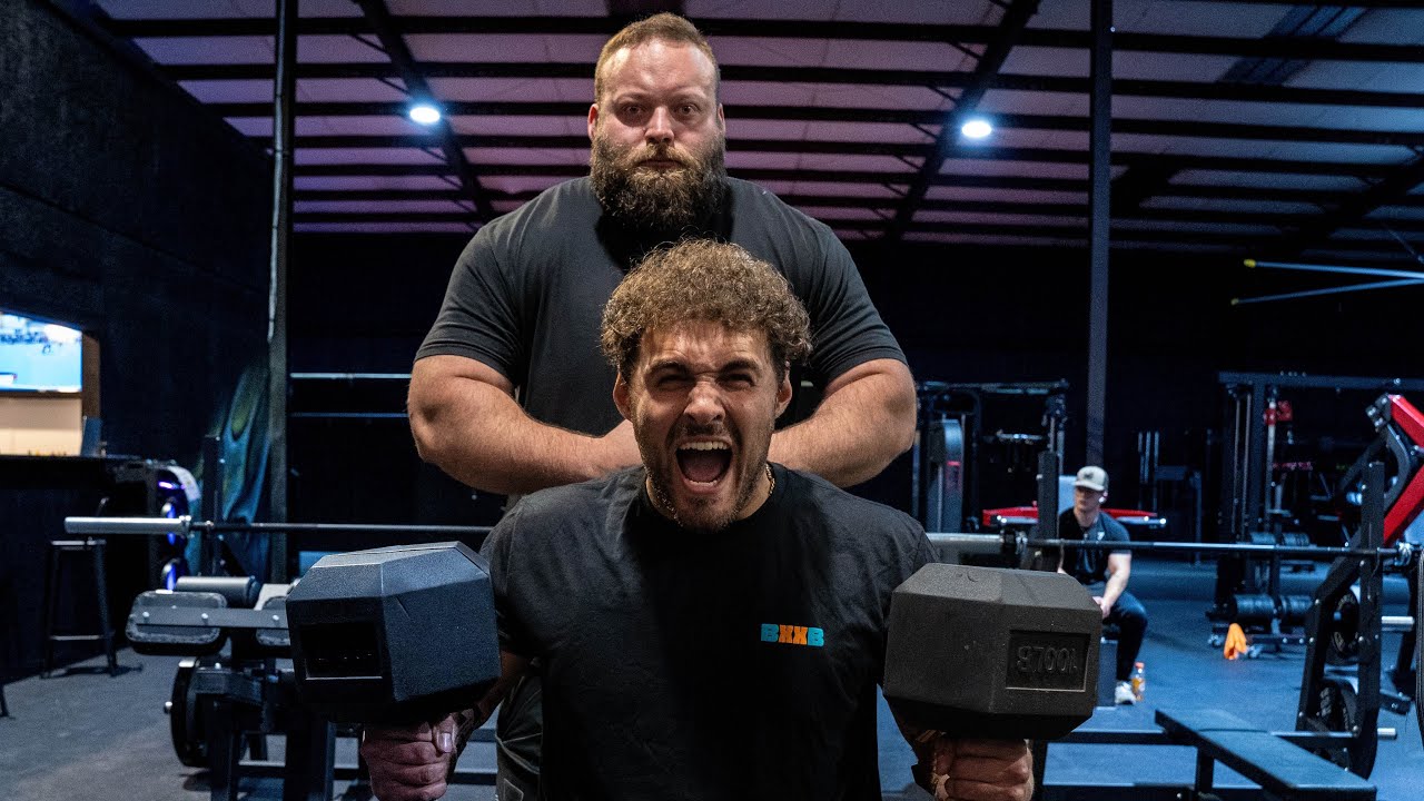 WORLD RECORD OVERHEAD PRESS W/DANIEL RYJOV - YouTube