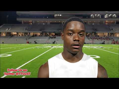 Texas Tech DB Commit Keeyon Stewart - YouTube