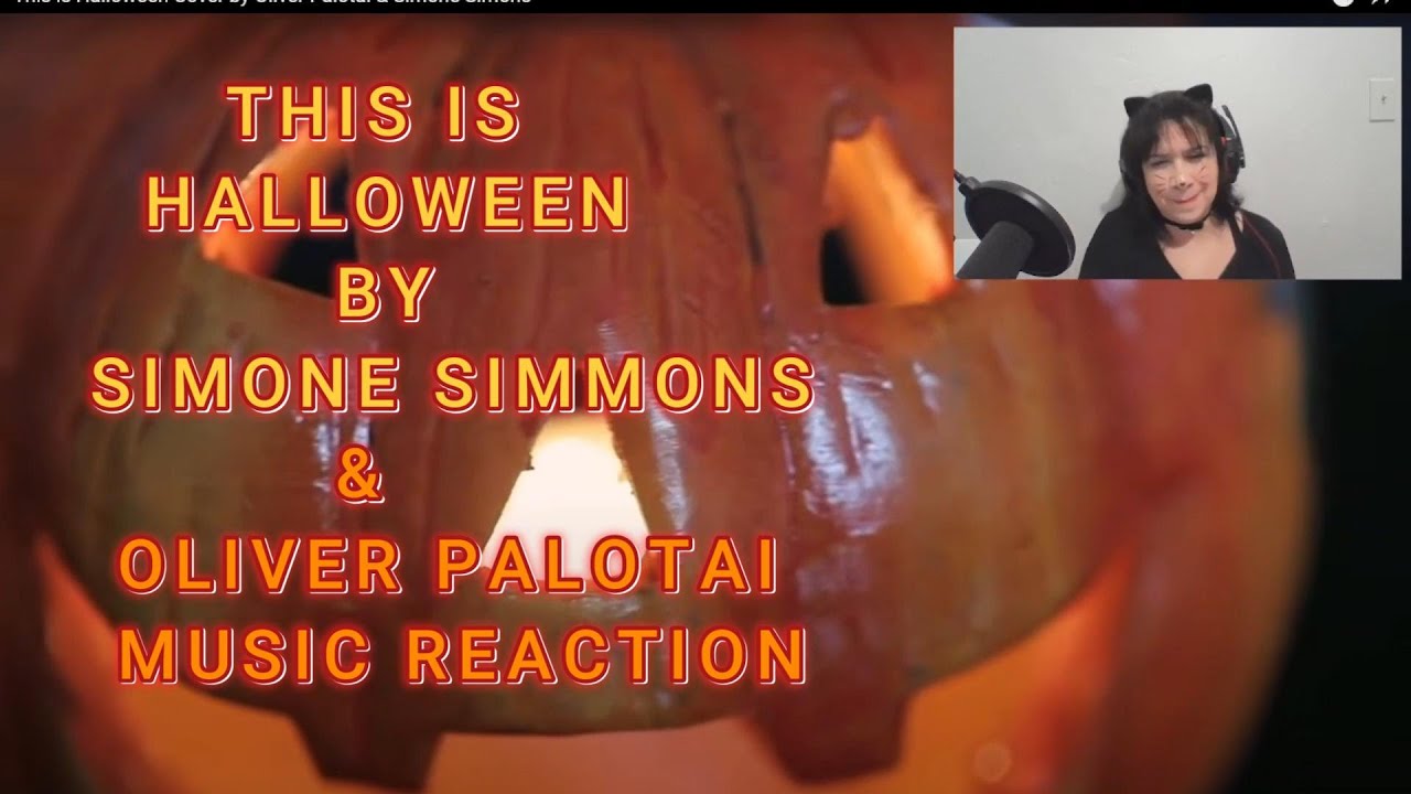 This is Halloween by Simone Simons & Oliver Palotai Music Reaction ...